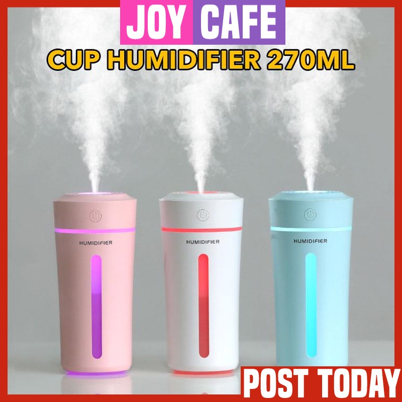 ⭐Ultrasonic Turning Color Cup Humidifier USB Diffuser Aroma Home Car ...