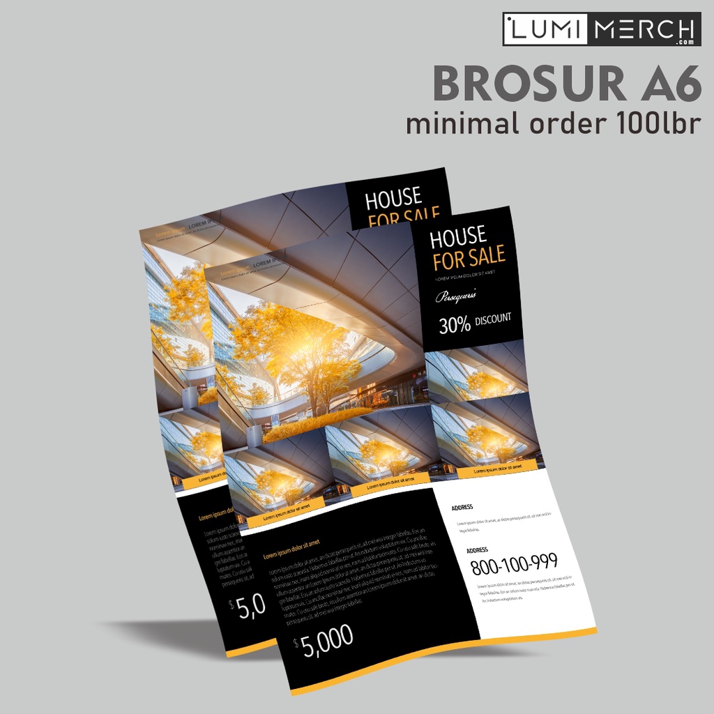 Print A6 Brochures / Print A6 Flyers / A6 Leaflets - Art Paper 150 Grams | Shopee Malaysia