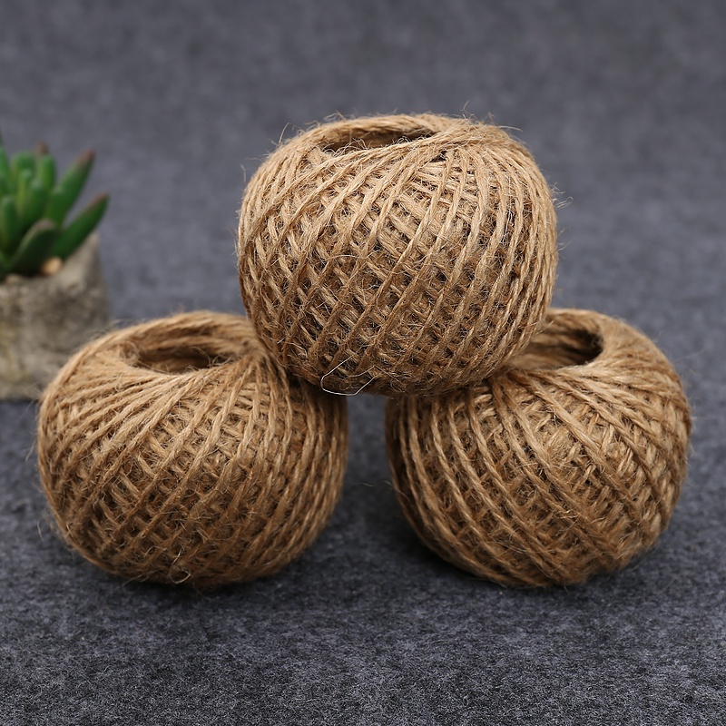30M 50M 100M Hemp Rope 2mm 1.5mm Hemp Rope | Twine Jute TALIGUNI /JUT ...