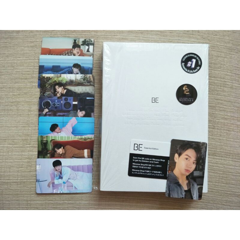 [Ready Stock] BTS BE (Essential Edition) Unsealed Album With Jungkook/Group PC | Shopee Malaysia