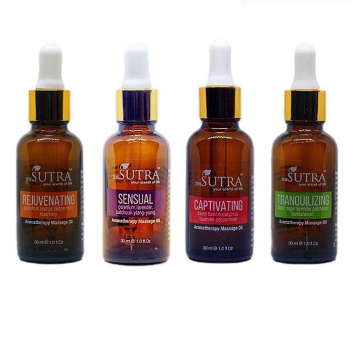 👍 Sutra Aromatherapy Massage Oil Sensual Captivating Tranquilizing