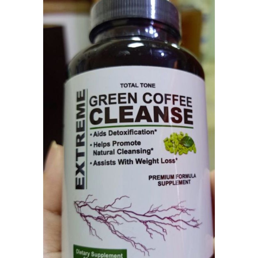 Total Tone Extreme Green Coffee Cleanse 60capsules | Shopee Malaysia