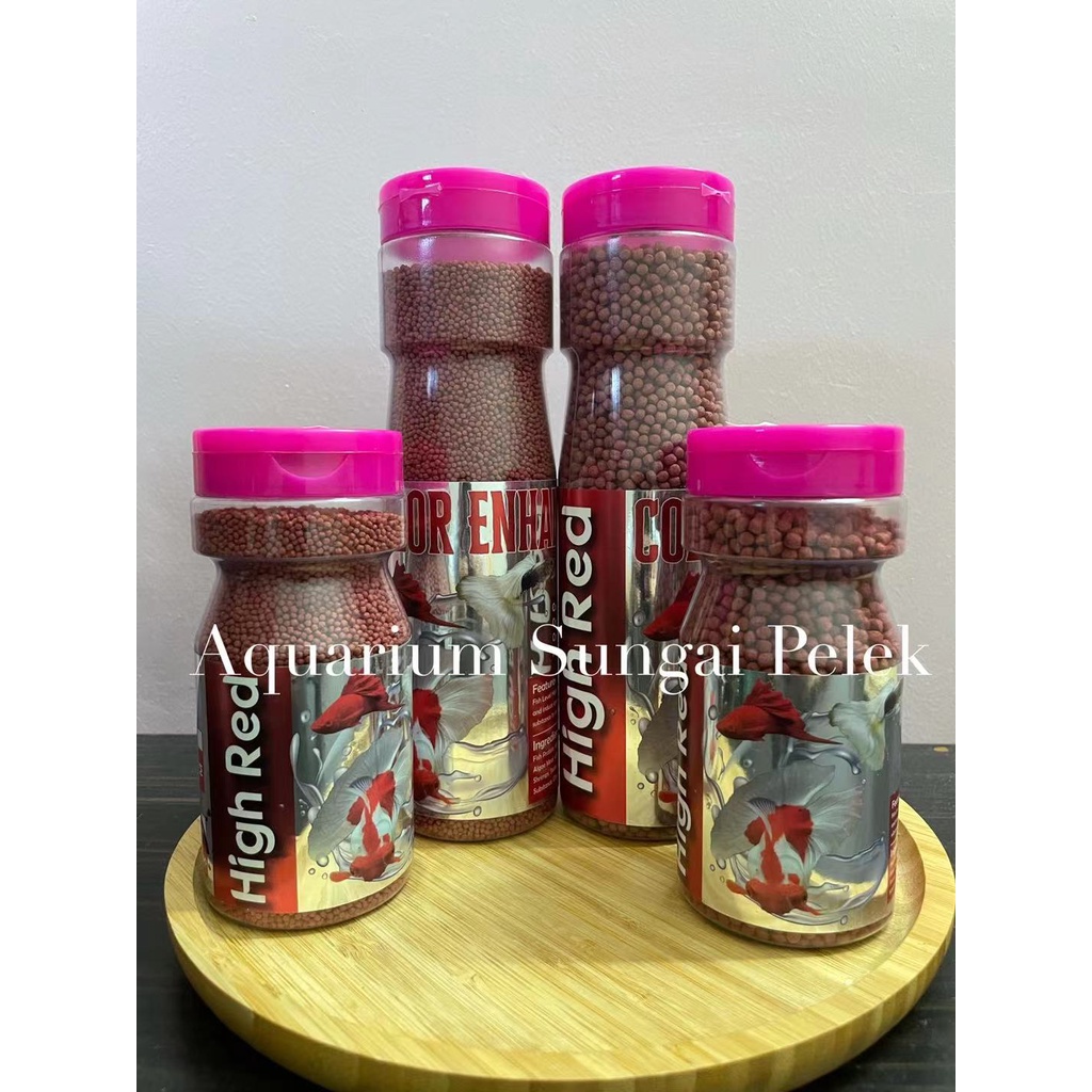 Ready Stock Color Enhancer Fish Level High Red Fish Food S/M Size ...