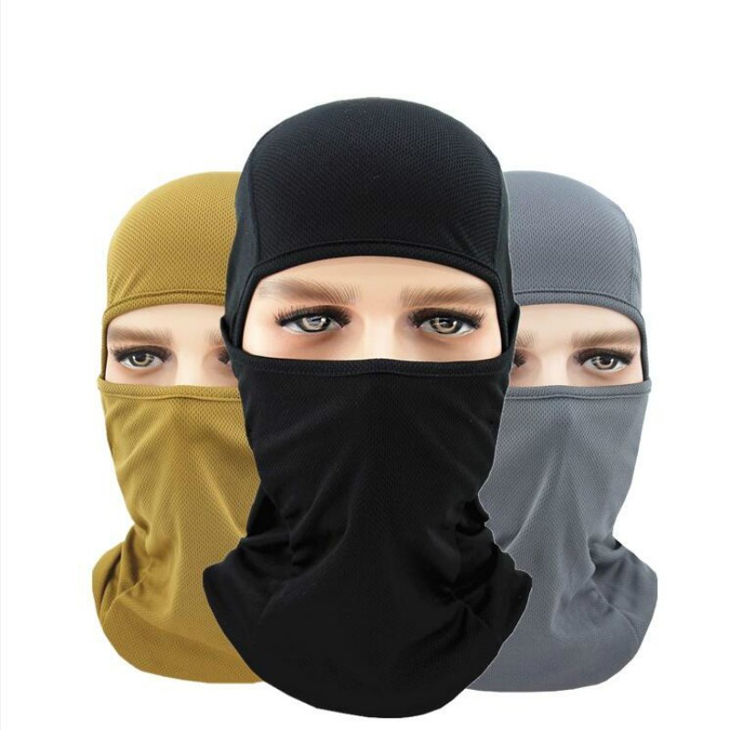Bandana Buff Balaclava Full Face Mask Mesh Head Scarf Motorcycle Rider ...