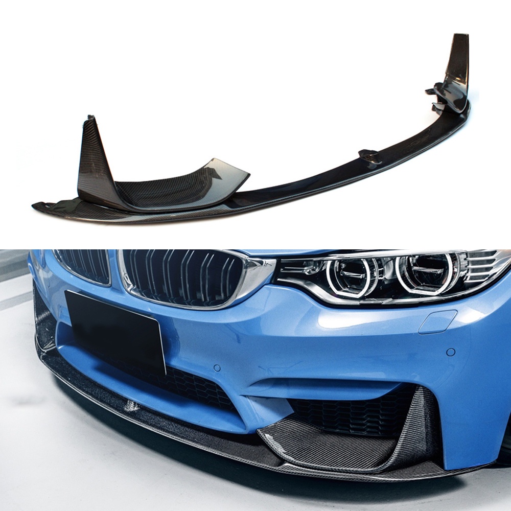 BMW F30 M3M4F80F82 MP front lip modified 3 series 4 series front shovel ...