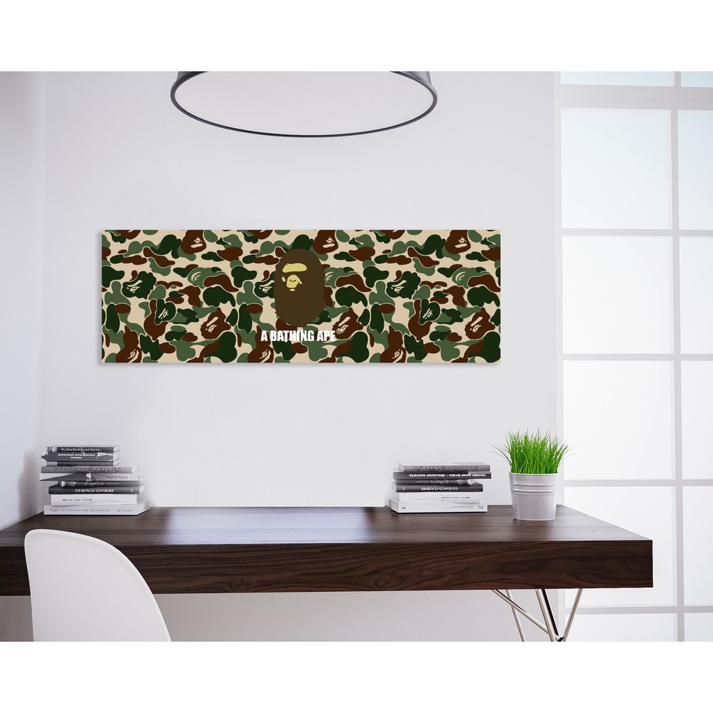 BATHING APE ART WOODEN POSTER FRAME | Shopee Malaysia