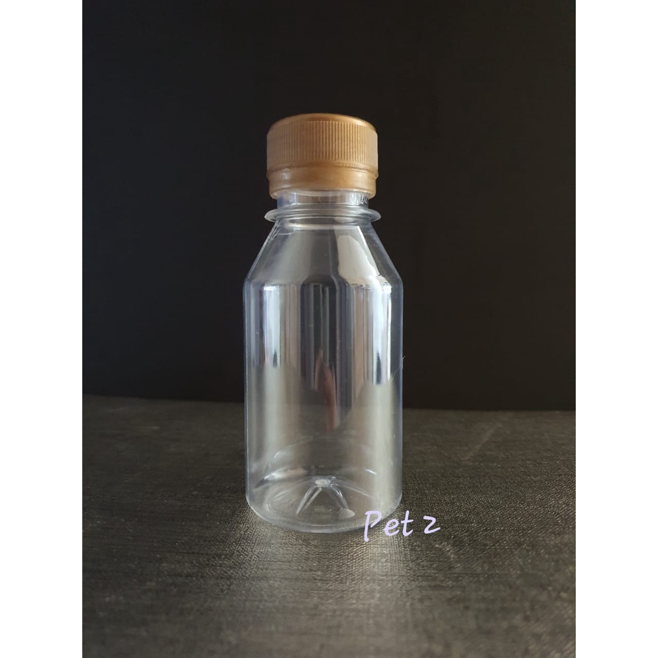 PET 2 100ML Empty Bottle Flip Top Cap Botol Kosong Botol Penutup Flip ...