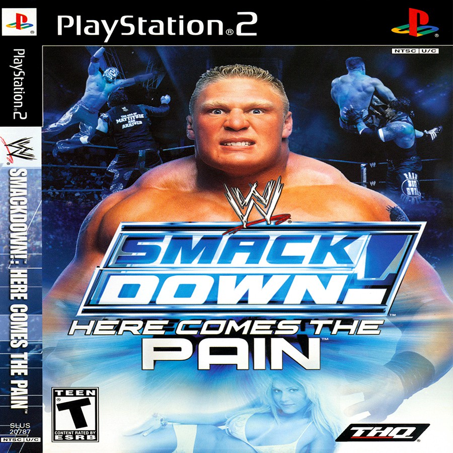 PS2 Game Disc (Quality) (Quick Delivery) WWE SmackDown Here Comes the ...