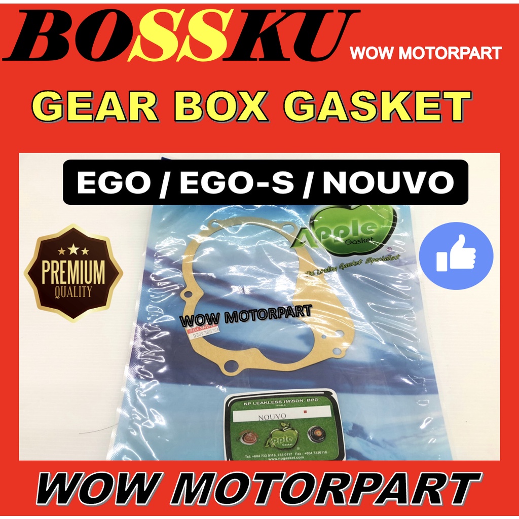 EGO S ENGINE GEAR GASKET NP EGOS GEAR BOX GASKET APPLE NOUVO ENGIN GEAR ...