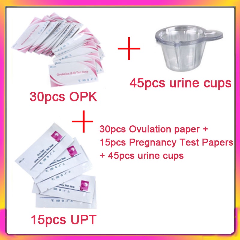 50 Pcs Ovulation Test Strip Early Pregnancy Test Strip Pregnant Hamil 0825