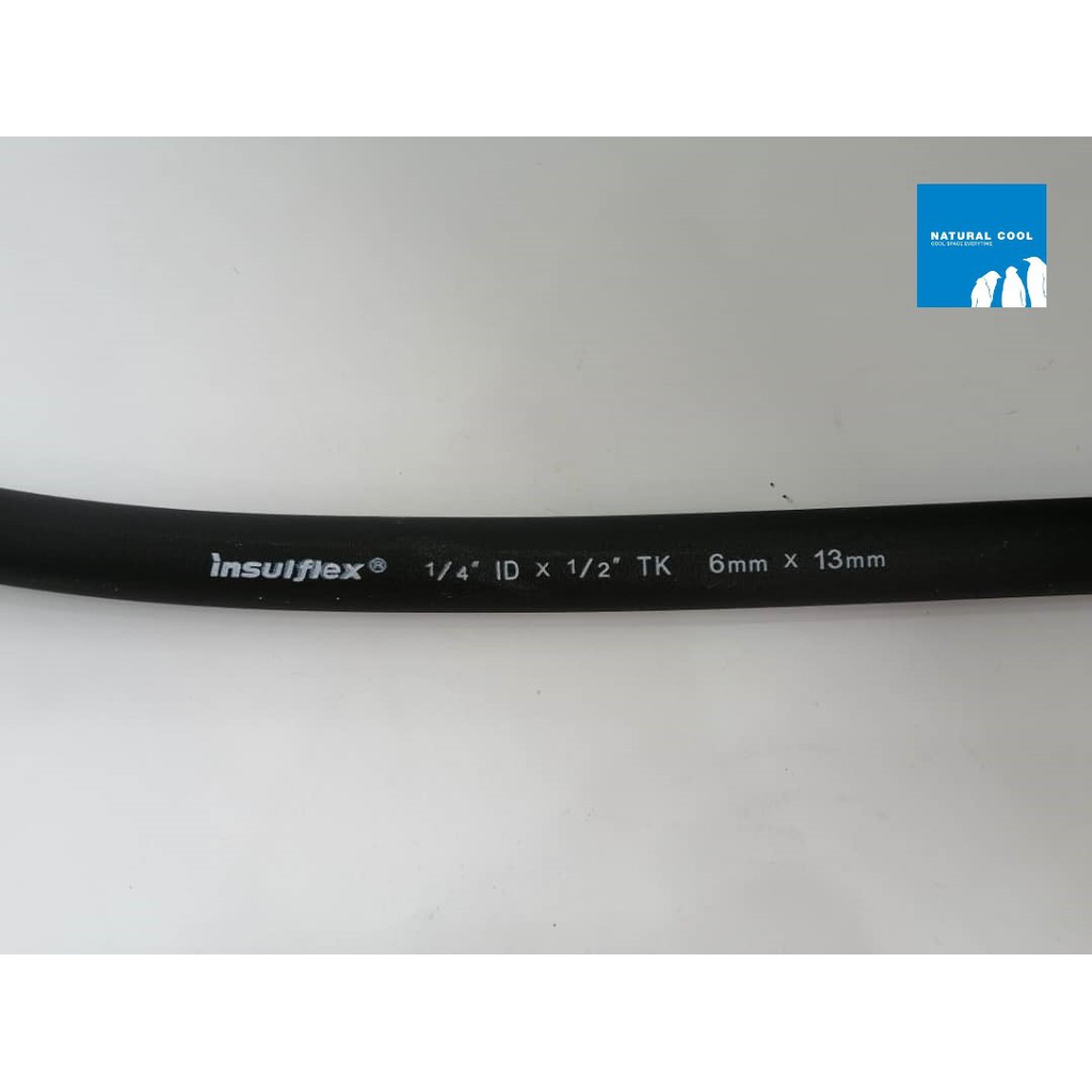 INSULFLEX tubing insulation Thickness : 1/2 inch x 6feet | Shopee Malaysia