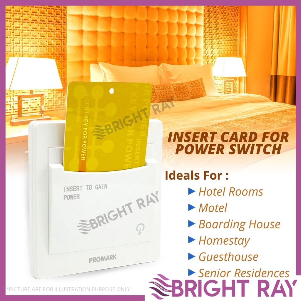 Hotel Hospitality Key Card Switch - Energy Saving Switch Power Card ...