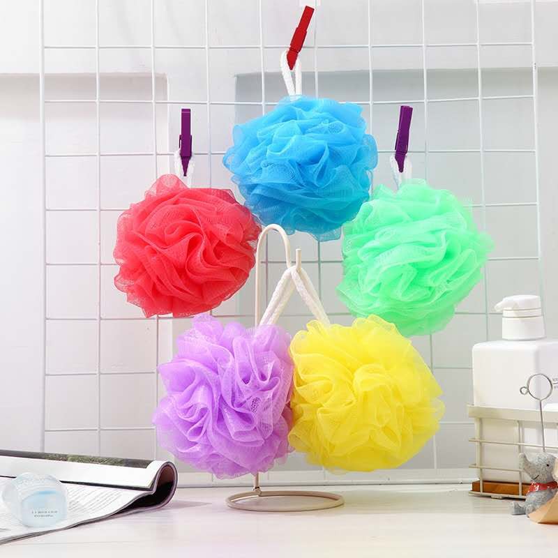 Bath Ball Shower Ball Shower Puff Bath Sponge Large Super Soft Span ...