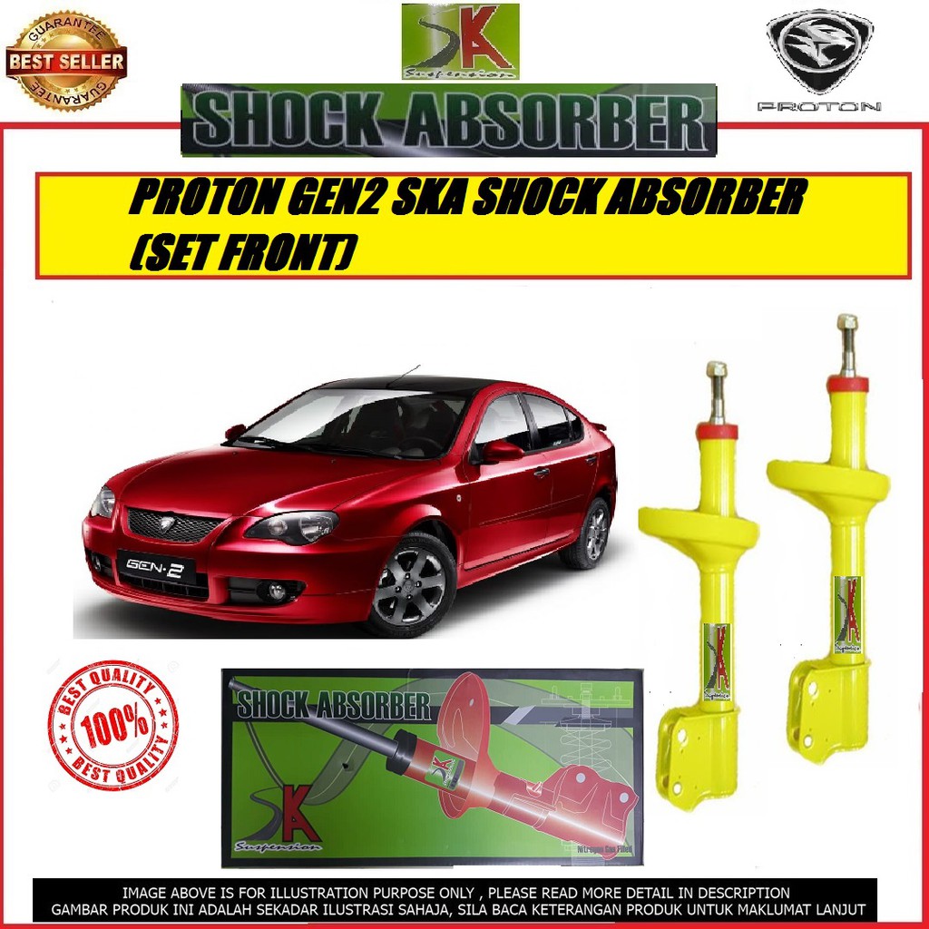 PROTON GEN2 SKA SHOCK ABSORBER (SET FRONT) | Shopee Malaysia