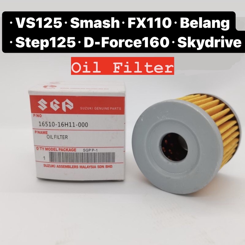 SUZUKI VS125 OIL FILTER (ST / A-CLASS) // PNP FX110 SMASH REVO BELANG ...