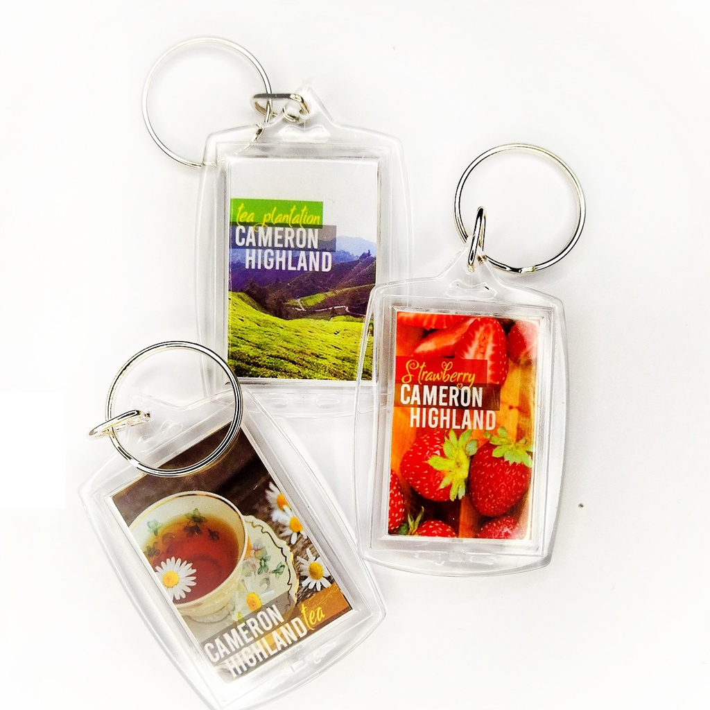 Keychain Cameron Highland Tea Strawberry Gift Souvenir | Shopee Malaysia