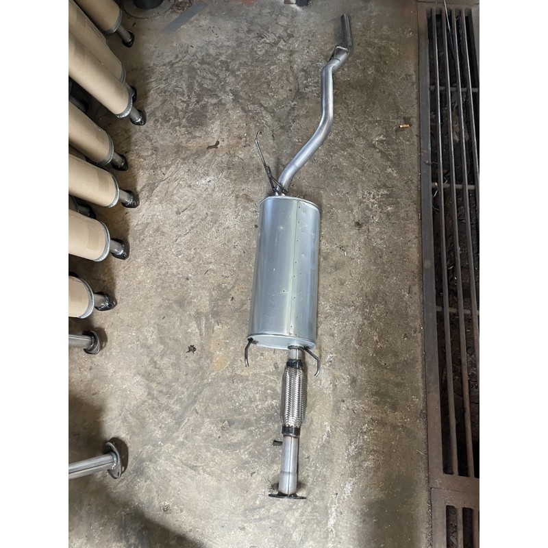 Perodua kembara with flexible rear assembly muffler exhaust car old ...