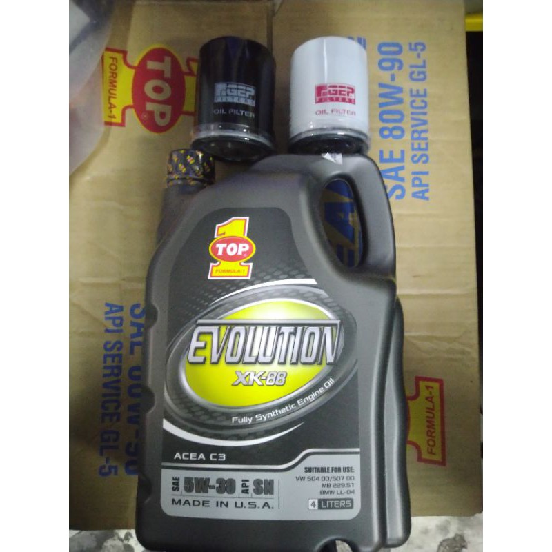 TOP 1 EVOLUTION ENGINE OIL 5W30 | Shopee Malaysia