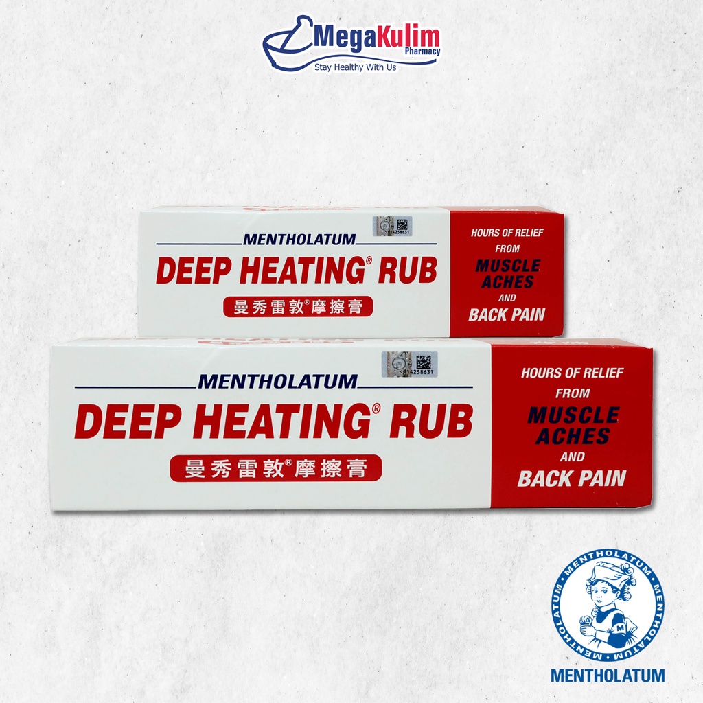Mentholatum Deep Heating Rub 35.4g / 94.4g | Shopee Malaysia