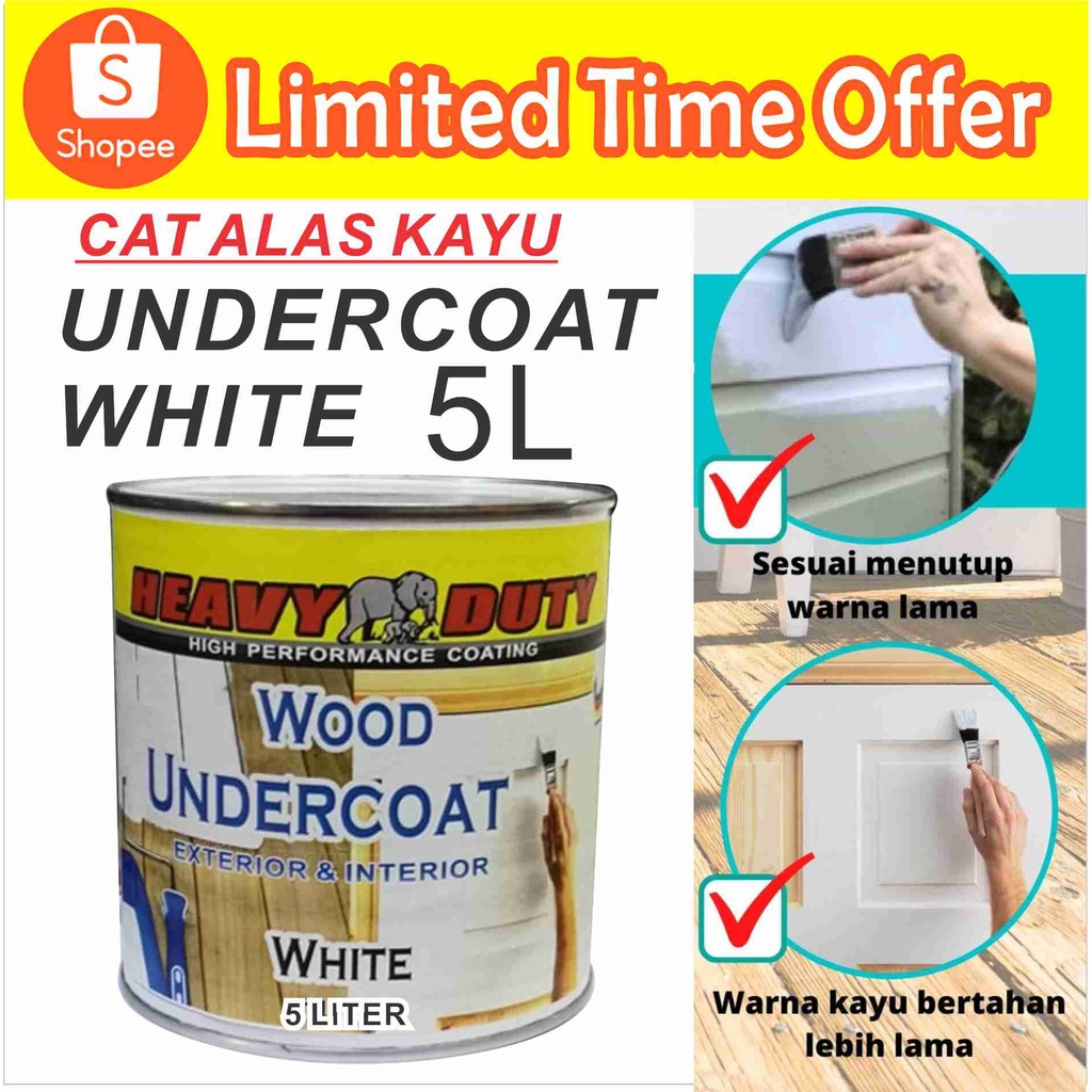 5L ( 5 LITER ) LSC HIGH GLOSS PAINT HEAVY DUTY PRODUCT WOOD AND METAL ...