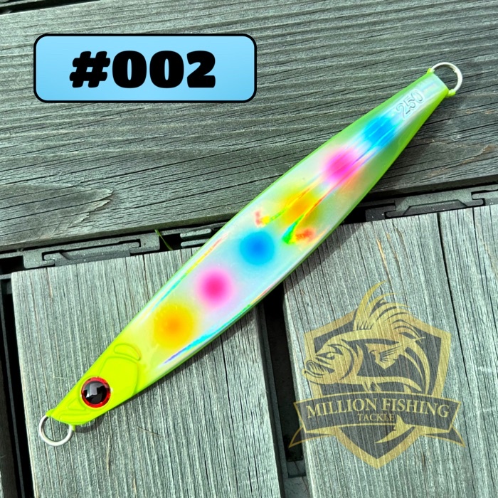 【MJ017 𝐎𝐍𝐄 𝐏𝐈𝐓𝐂𝐇】Fast Jig / Slow Jig lure 150g 200g 250g Jig Killer ...