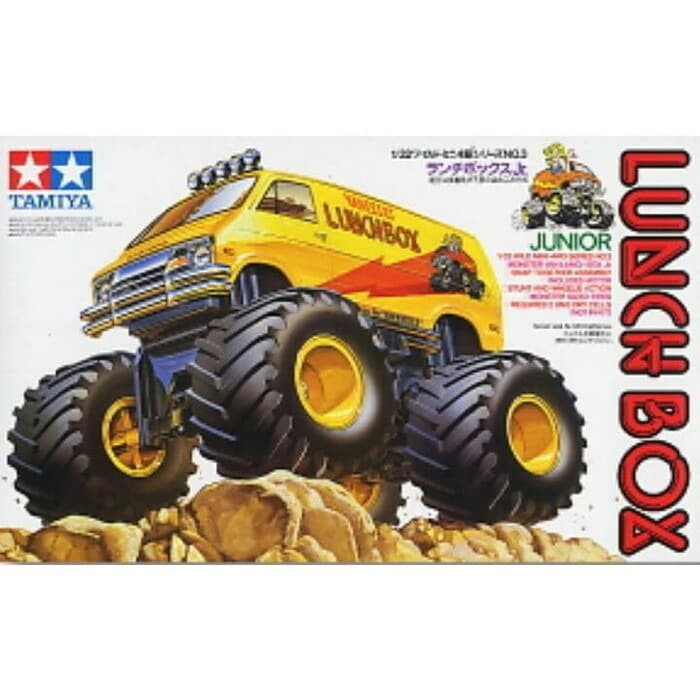 Mini 4 WD TAMIYA BIG FOOT LUNCH BOX | Shopee Malaysia
