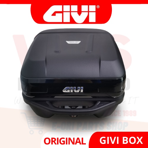 GIVI BOX (100% ORIGINAL) 32ltr Monolock Top Case Black (E32NB) With ...