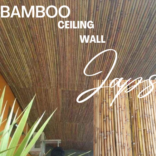 BAMBOO / WALL DECORE / GARDEN WALL / CEILING / NATIVE | Shopee Malaysia