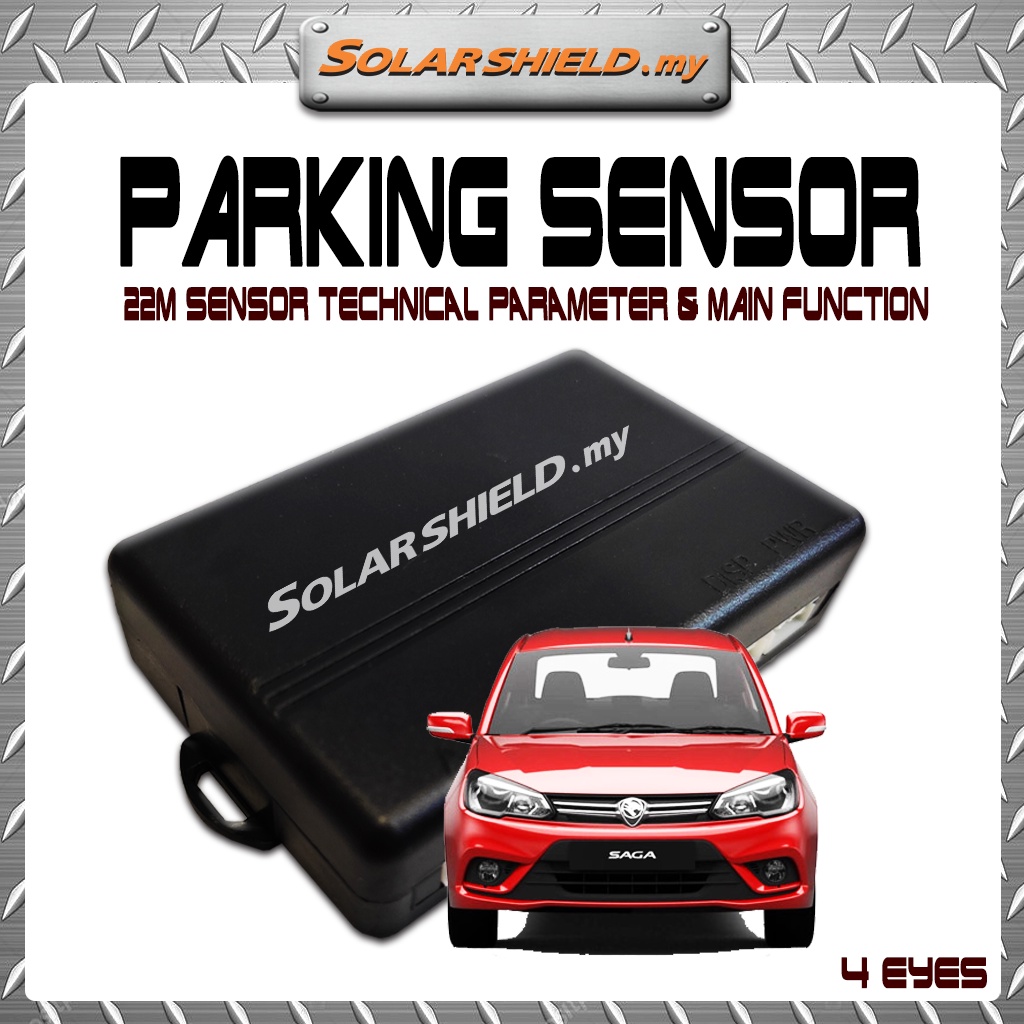 Car Assistant Parking Sensor Kit Reverse Sensor Vehicle Alarm Sound (4 ...