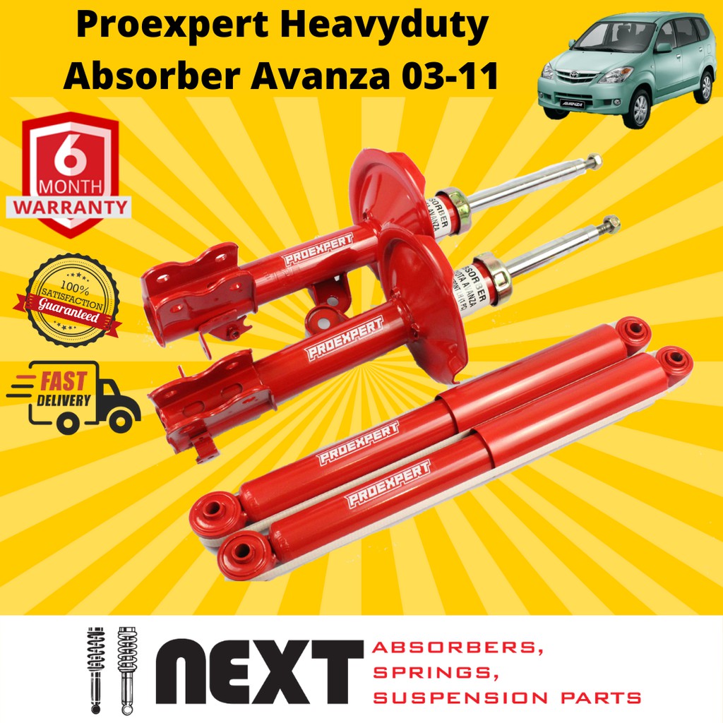 (FAST SHIPPING) Proexpert Heavy Duty Absorber Toyota Avanza Heavyduty ...