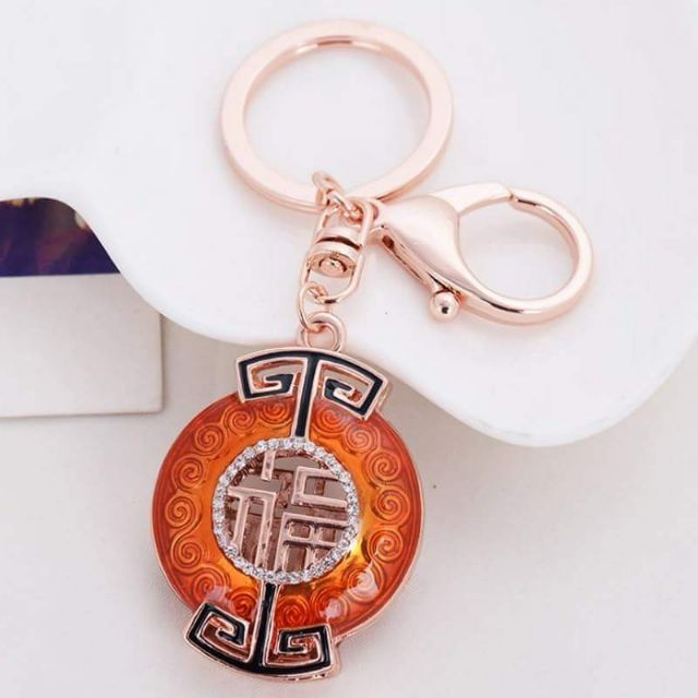 Ready stock In Malaysia Cute Keychain - Chinese Style Chinese 福到 ...