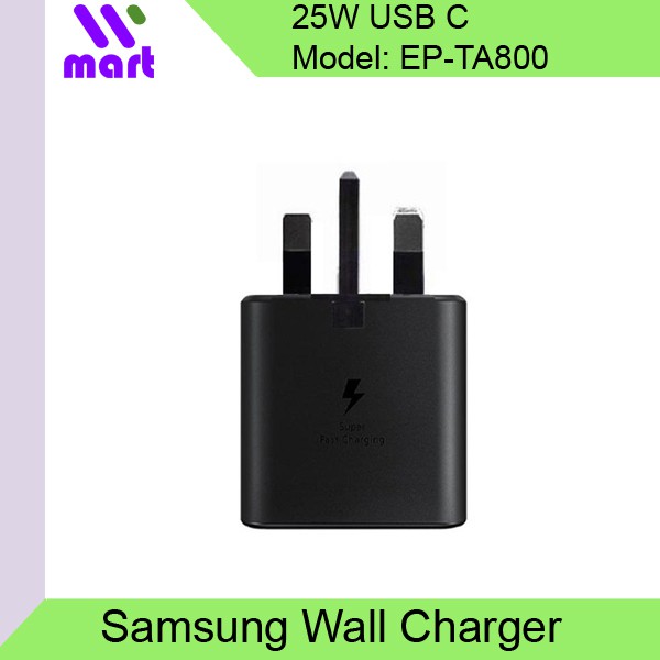 Samsung Charger Super Fast Charging PD Adapter ( 25W / 45W ) Wall ...