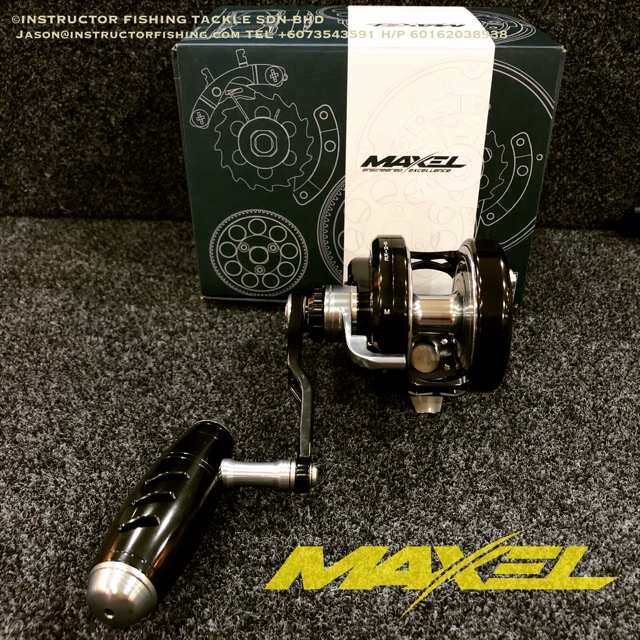 MAXEL FISHING REEL RAGE 60H/Lefty | Shopee Malaysia