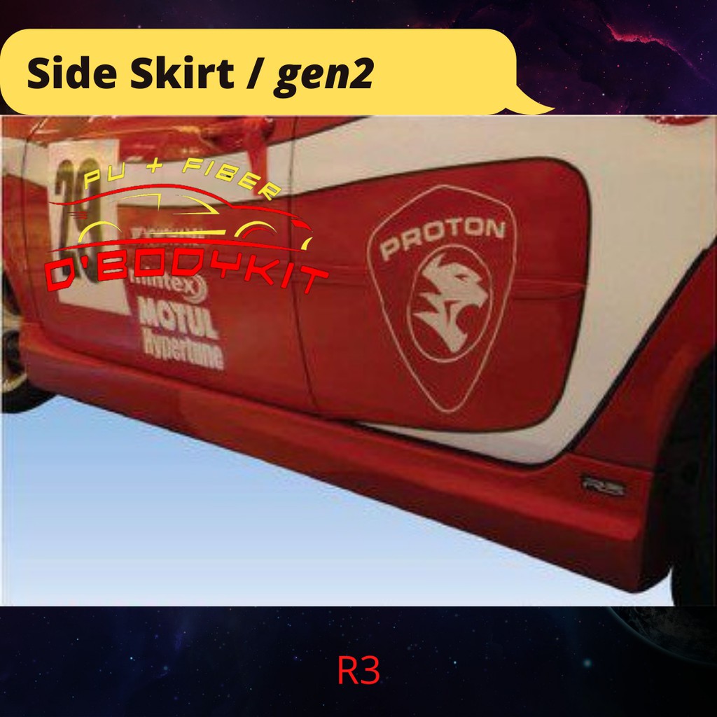 PROTON GEN2 FULLSET BODYKIT R3 WITH LAMP | Shopee Malaysia