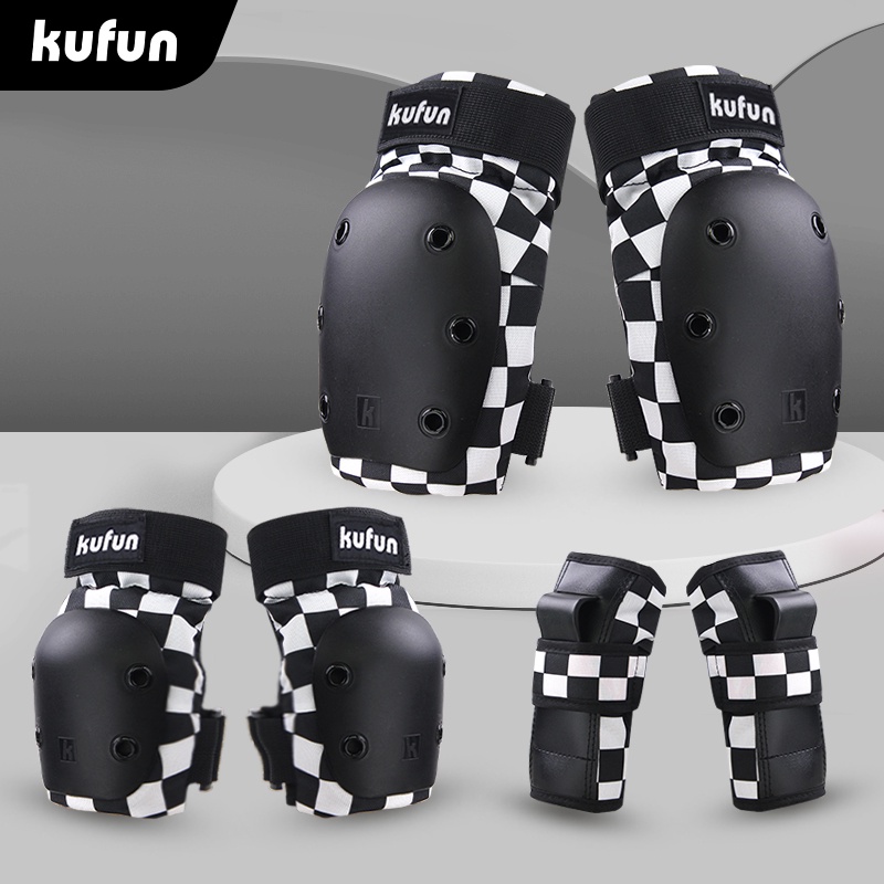 KUFUN Safety Protective Gear set Skate Knee Pad Elbowpad Set Inline ...