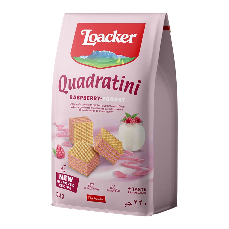 ITALY Loacker Chocolaterie Chocolate Wafer 12pcs 114g / Loacker Minis ...