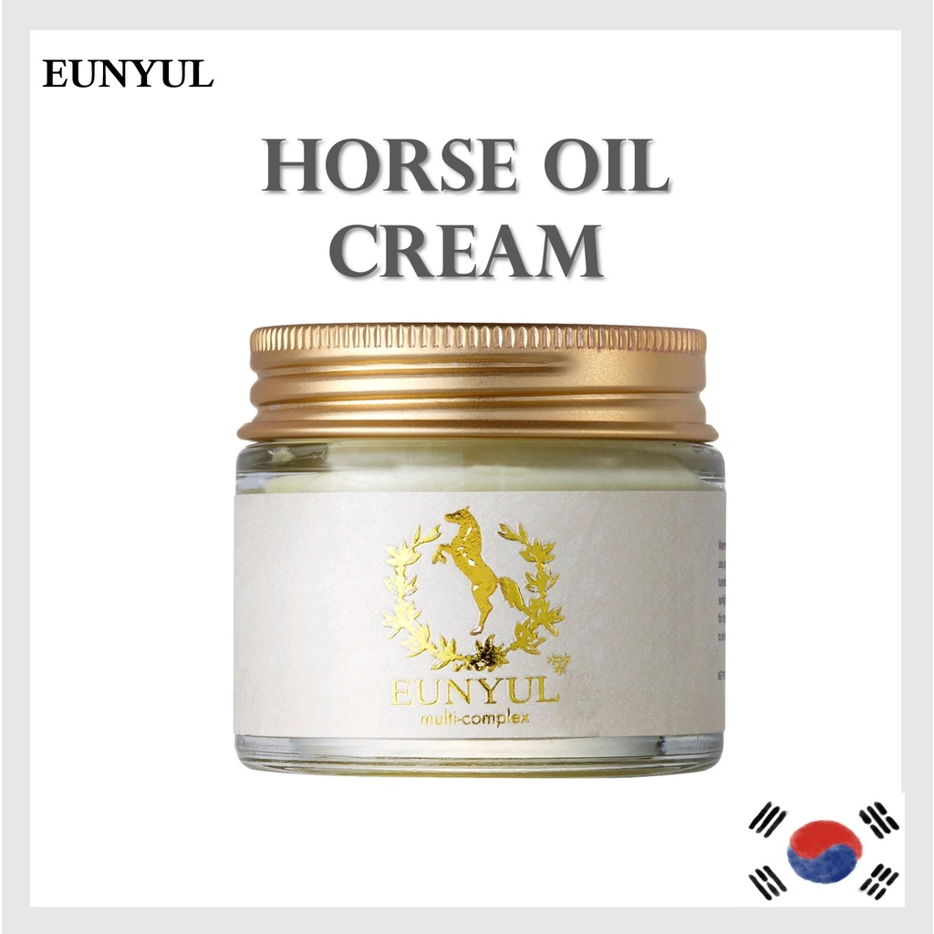 [EUNYUL] HORSE OIL CREAM 70g Whitening / wrinkle improvement double functionality cream korea k ...