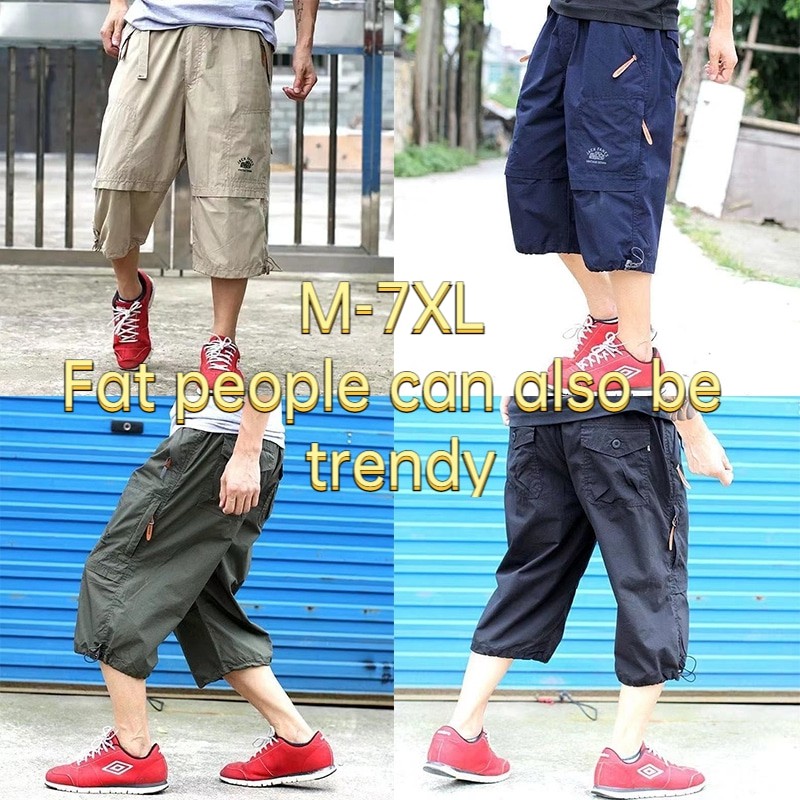 M-7XL, large size shorts, large size casual shorts, large size tooling shorts, large size ...