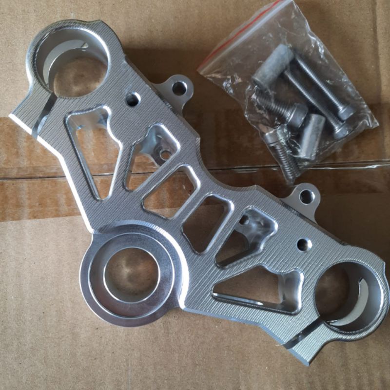 YAMAHA RXZ HANDLE BRACKET / HANDLE CROWN BRACKET BAR ALLOY CNC CTLZ ...