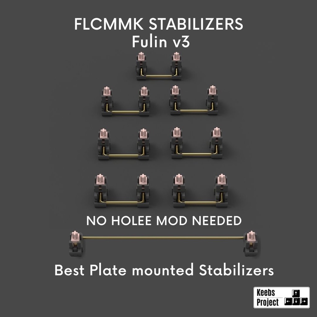 [𝐁𝐞𝐬𝐭 𝐏𝐥𝐚𝐭𝐞 𝐒𝐭𝐚𝐛𝐬] FLCMMK Fulin v3 best plate mounted stabilizers ...
