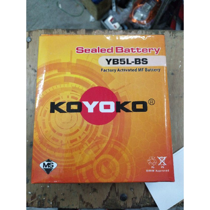 YB5 KOYOKO SEALED BATERY LC135 V1 BATTERY YB5 YB5L | Shopee Malaysia