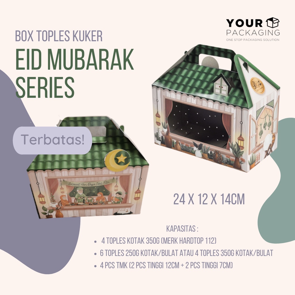 Eid Packaging Eid Packaging 4 Jars // Ramadan Exclusive Packaging ...