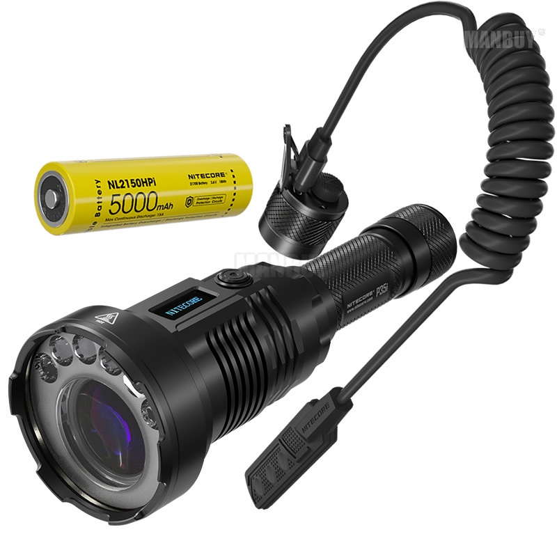 NITECORE P35i 3000 Lumen Rechargeable Long-range Dual Beam LEP ...