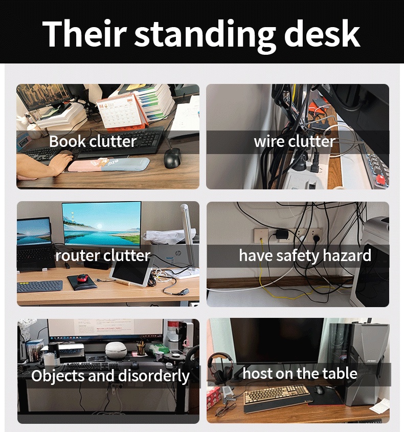 Standing study table / height adjustable table / electric table ...