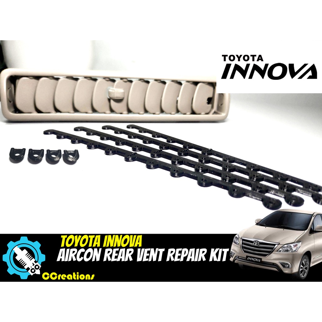 TOYOTA INNOVA 2005-2015 CAR CEILING AIRCON VENT REPAIR KIT ONLY ...