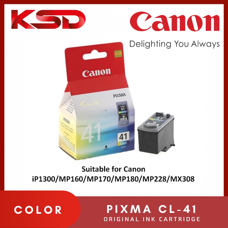 Canon Pixma CL-41/CL41 Color Ink Cartridge | Shopee Malaysia