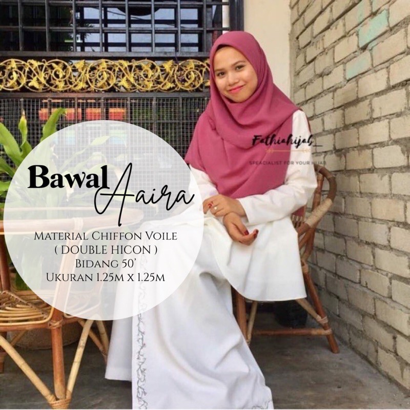 BAWAL AAIRA B50’ (MATERIAL DOUBLE HICON) ALBUM 1 | Shopee Malaysia