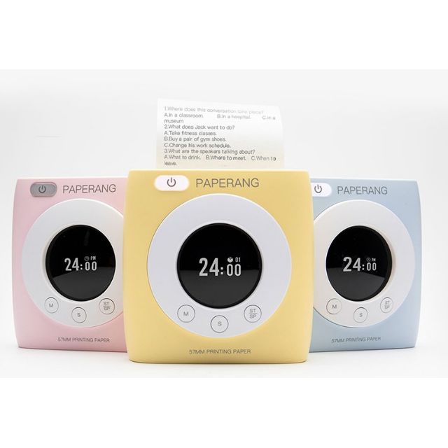 New 2020 100% ORIGINAL Paperang （P2S ）Bluetooth Photo Mini Printer ...