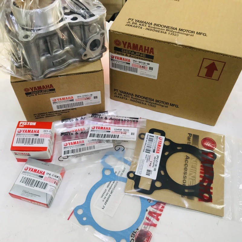 YAMAHA ORIGINAL FZ150 / LC135 CYLINDER BLOCK SET 0 BLOK SET KIT FZ-150 ...