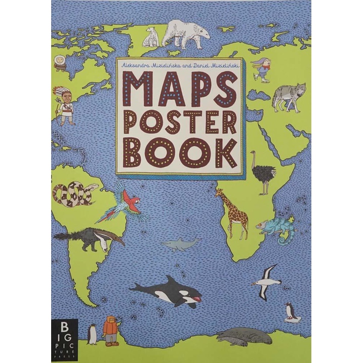 (BBW) Maps Poster Book (ISBN:9781783702039) | Shopee Malaysia